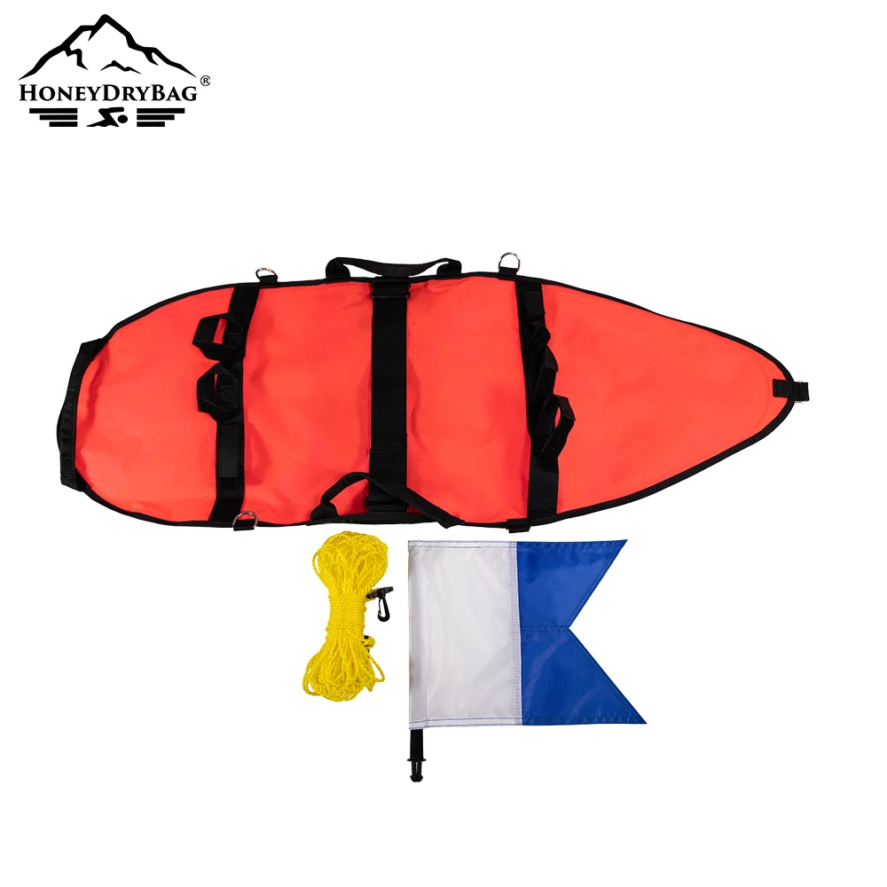 Alibaba.com: Spearfishing Nylon Torpedo Buoy Float with oral inflator ...