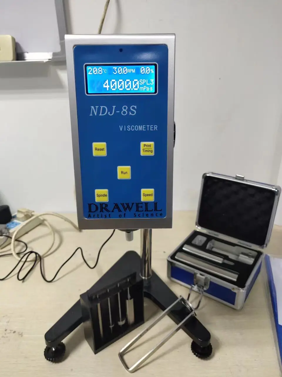 Drawell Ndj-8s Digital Viscosity Meter Laboratory Viscosity Tester ...