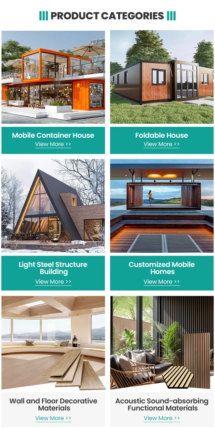 Luxury Modular Mobile Structure House Customizable Creative Sandwich ...