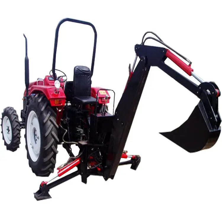 Farm Implement Tractor Mounted Backhoe Attachment Loader Tractor ...
