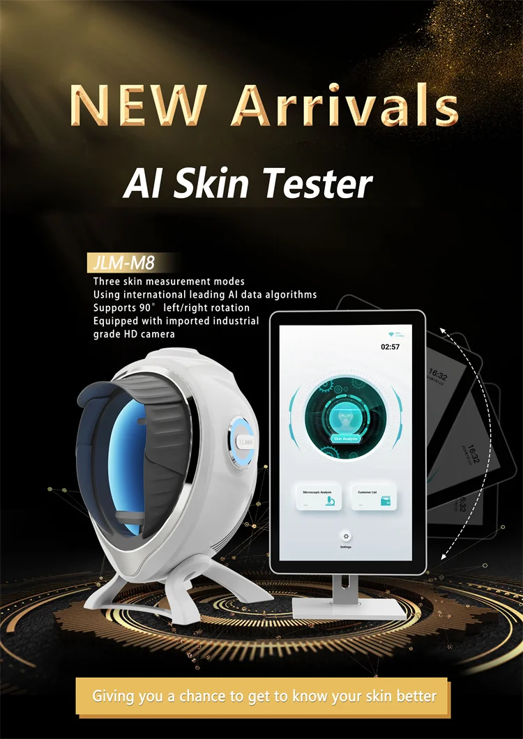 2026 New Upgrade 3d Ai Skin Analysis Detection Facial Skin Analyze ...