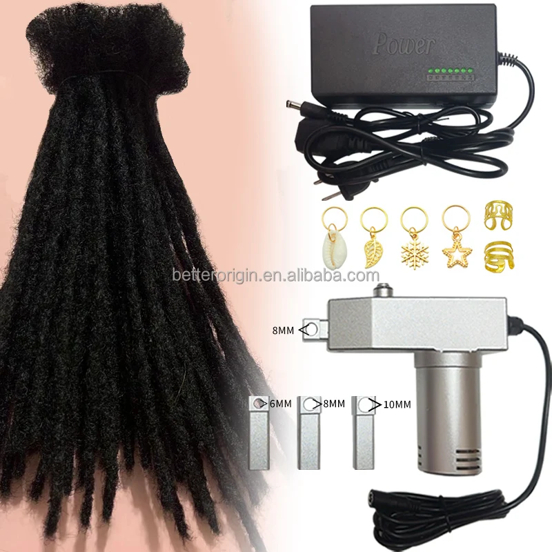 High Speed Dreadlocks Crochet Hair Making Machine
