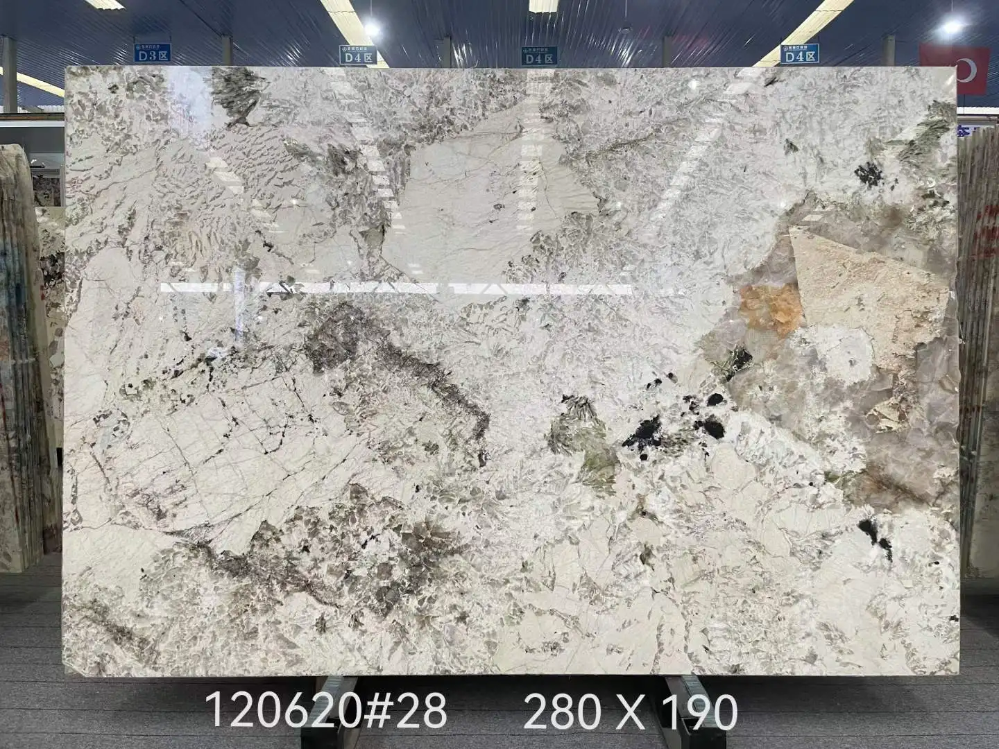 Luxury Backlit Raw Patagonia Quartzite Slab for Custom Countertops ...