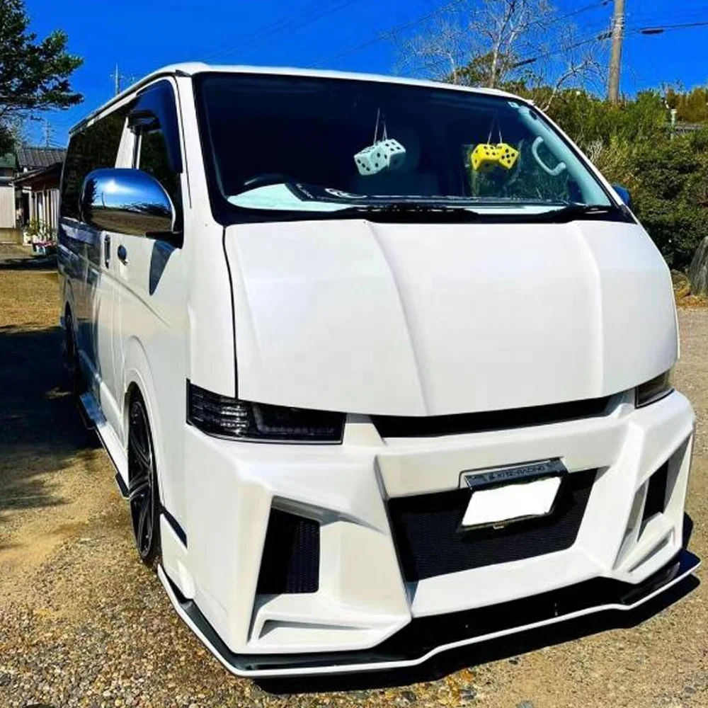Hiace Commuter 2005-18 Bodykit Kitz-Racing Desgin Full Kits