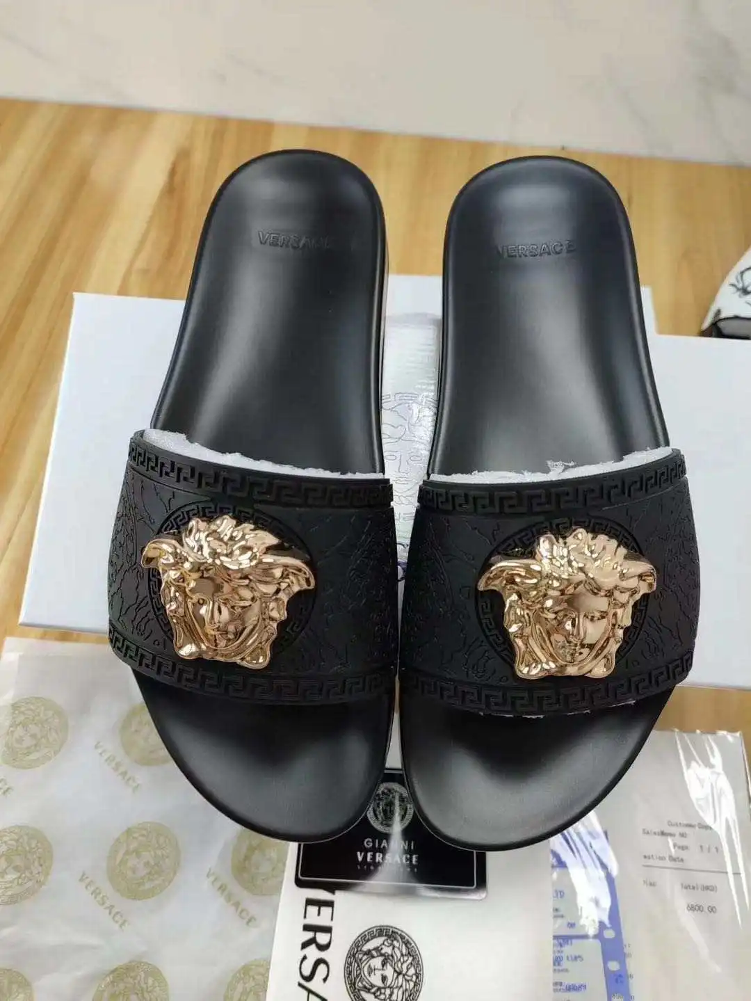 Pu Ladies Slippers Design Slides Fashion Outdoor Beach Given Sandal ...