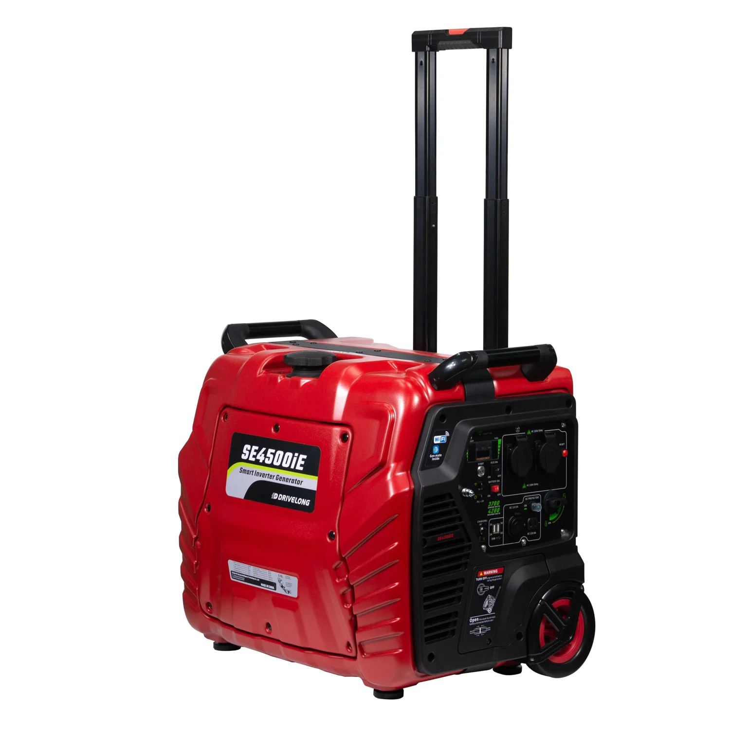 Portable Generators 3700w Gas Silent Power Generators Inverter Electric ...