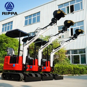 Rippa Mini Excavators Escavator Earth-moving Machinery Minibagger Mini ...