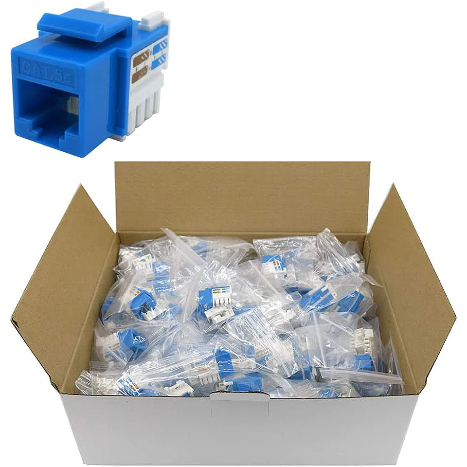 Legrand French Jacks Connectors Oem Cat5 Cat5e Degree Utp Plate Wall ...