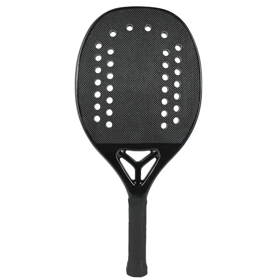 Beach Tennis Paddle with Carbon Fiber Grit Face and Memory Foam Core ...