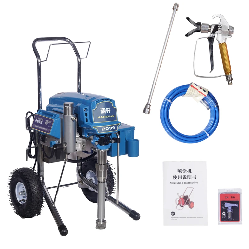 Large High-Pressure Airless Paint Spraying Machine by HANXUAN