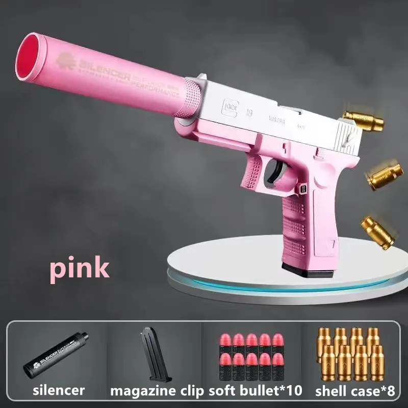 Glock Soft Projectile Projectile Toy Pistol Boy Simulation Model ...