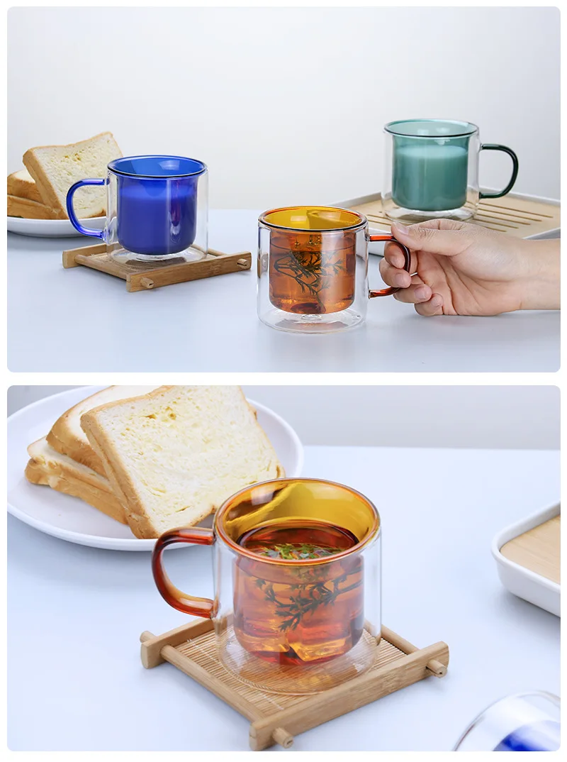 Wholesale Color Water Cups High Appearance Level Cups High Temperature ...