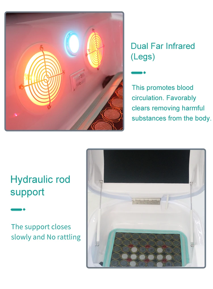 BTWS Steam Spa Capsule Sauna Capsule Far Infrared Light Float Pod ...