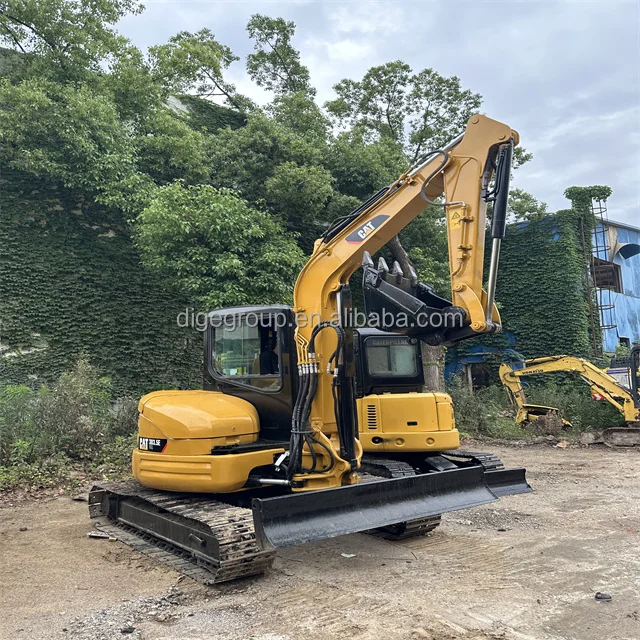 Japan Used Machinery Caterpillar Excavator For Sale Hydraulic Pressure ...