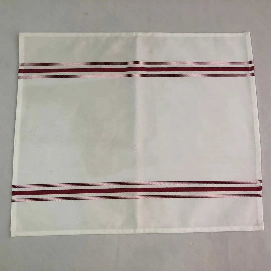 2021 Hot Spun Poly Bistro Napkin Red Stripes For Hotel - Buy Bistro ...