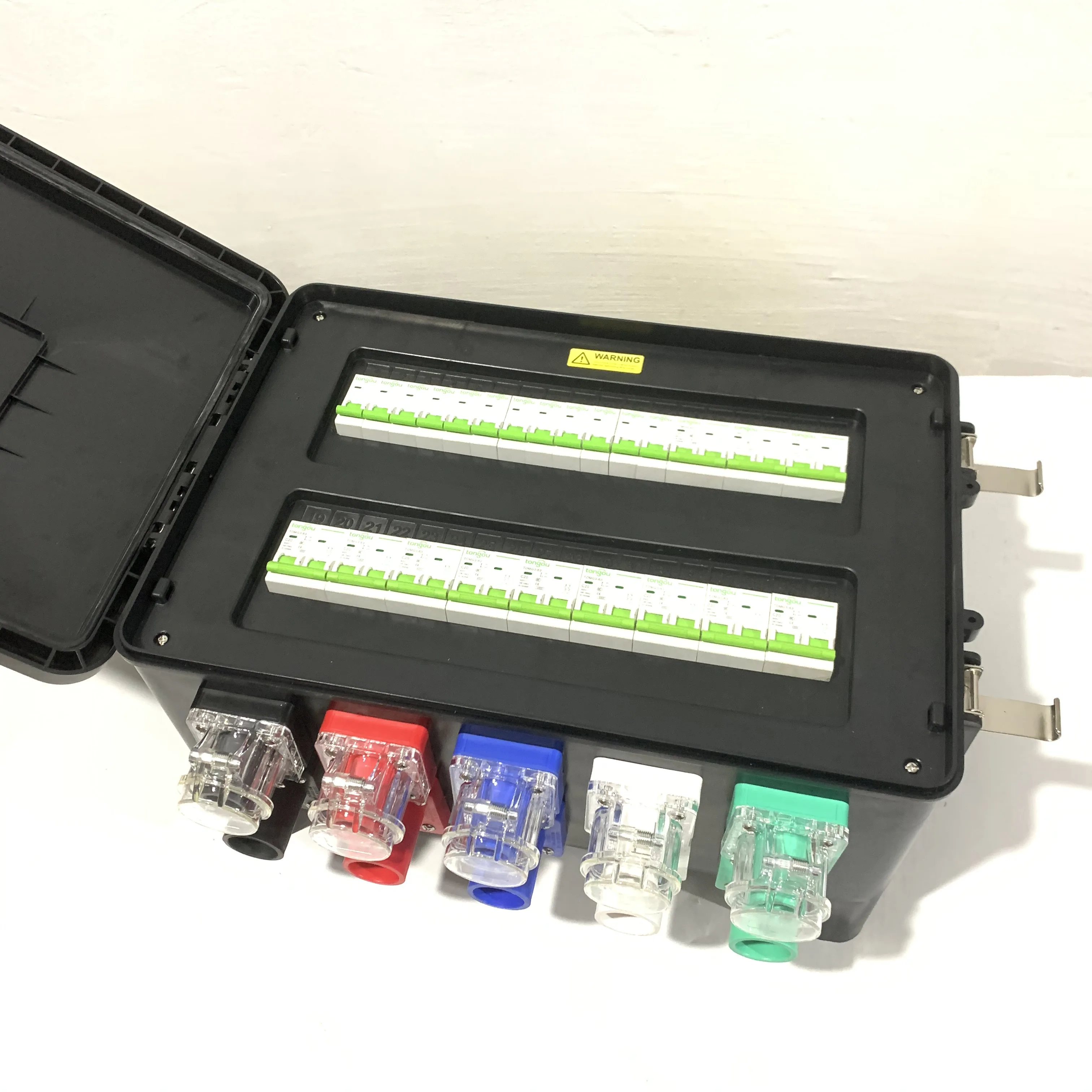 400 Amp Camlock to Socapex Power Distro Box - IP67 Protection