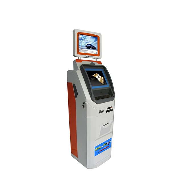 Customized Cash Payment Self Service 2 Way Currency Exchange Kiosk
