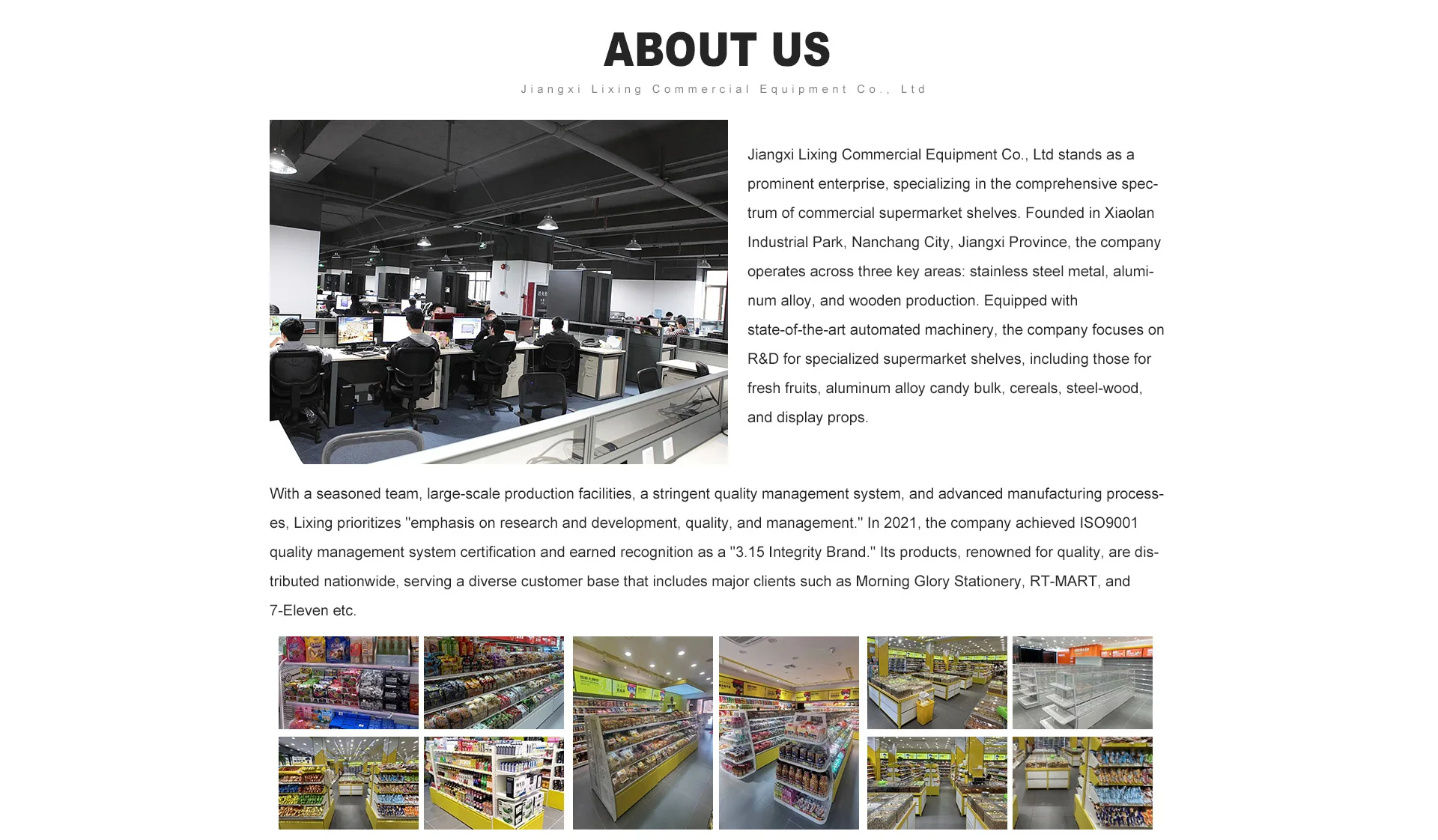 Supermarket Wooden Retail Shelving - Xingli Display Solutions