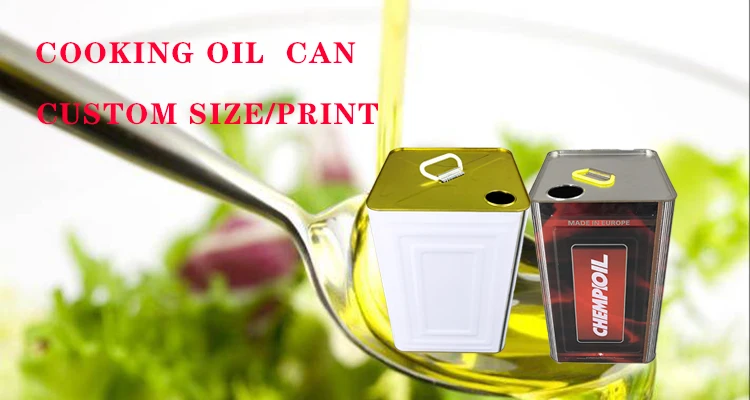 18L 20L Cooking Oil Jerry Can - Durable & Versatile Packaging