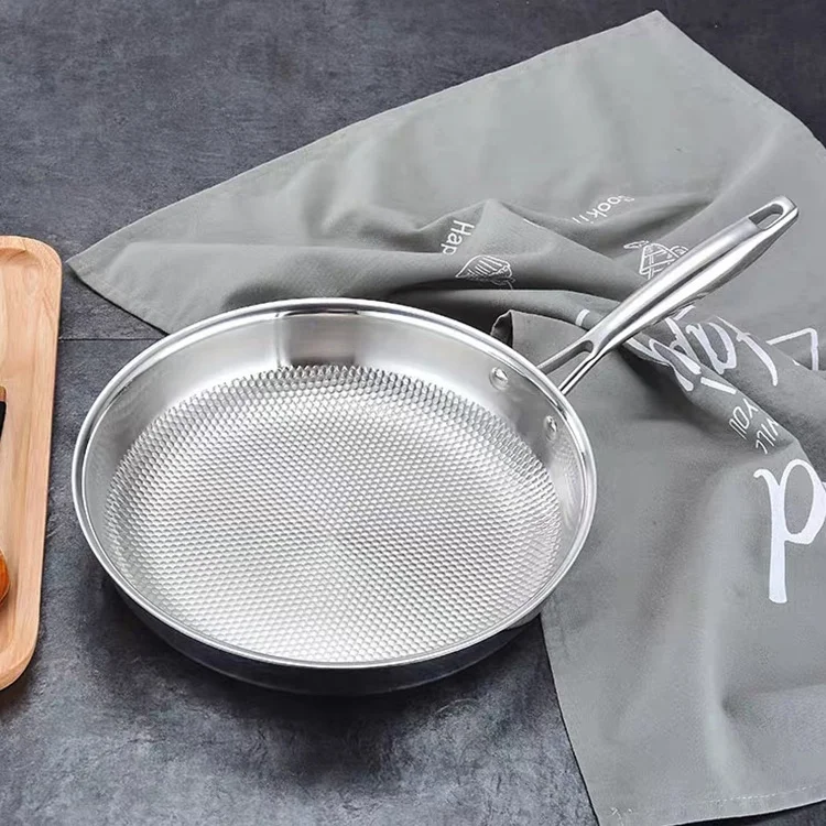 Hexclad Honeycomb Nonstick Frying Pans - Durable & Versatile