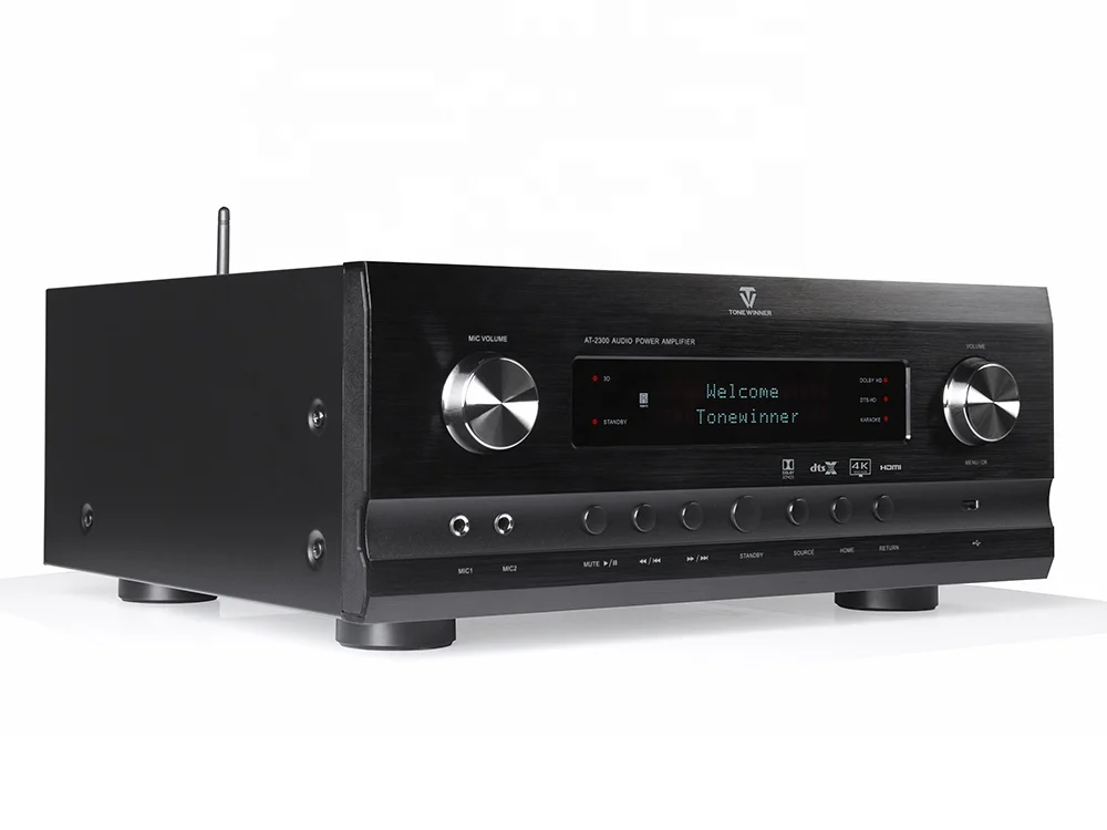 Dolby Atmos เครื่องขยายเสียง Avr,แอมพลิไฟเออร์ในตัวระบบเสียง Hd 4k ...