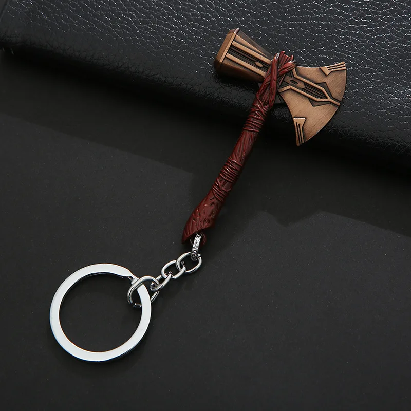 Thor Hammer Stormbreaker Axe Keychain Avengers Infinity War (3 Designs ...