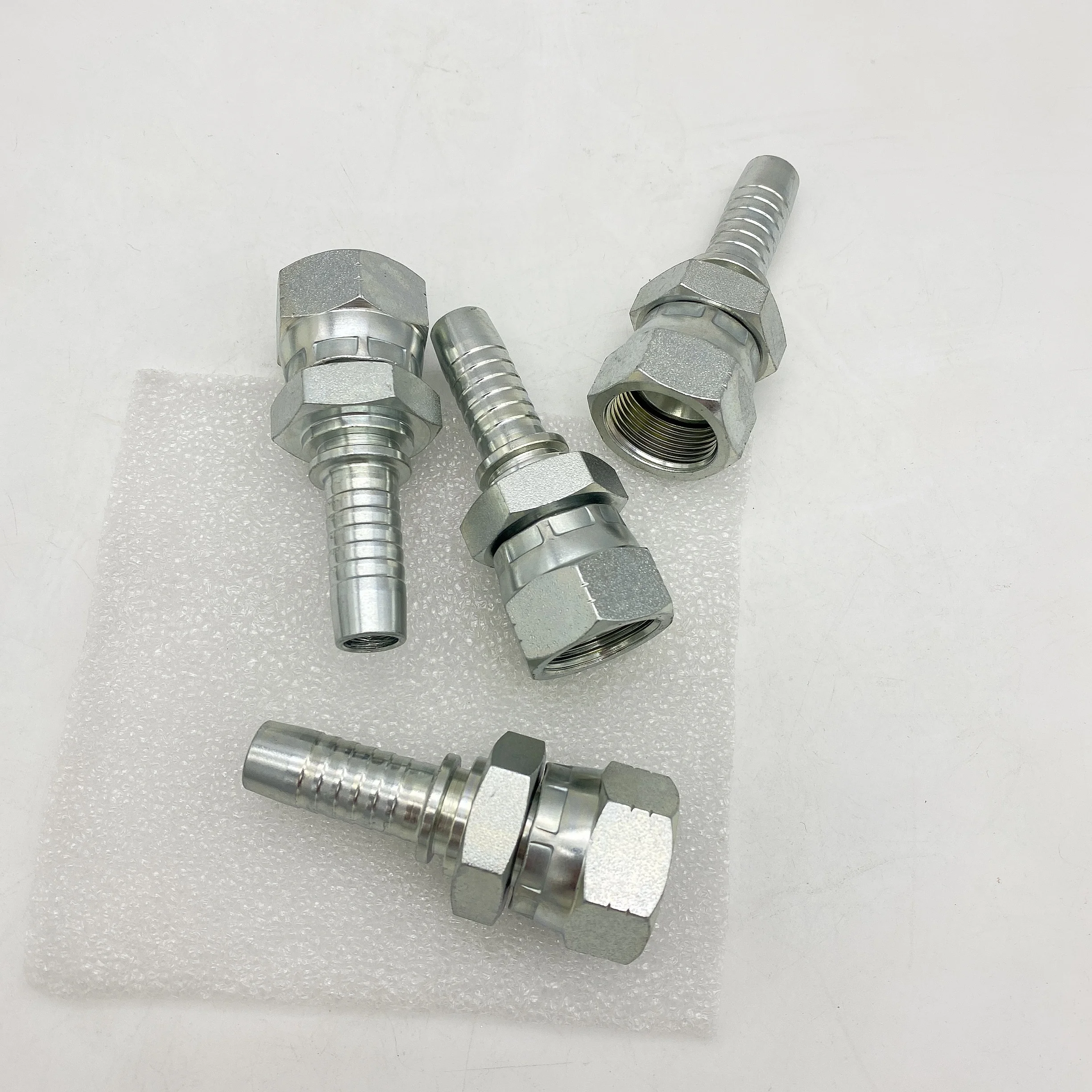 28611 Hydraulic Hose Swivel Fitting - JIC 60 Cone Seat Adapter ...