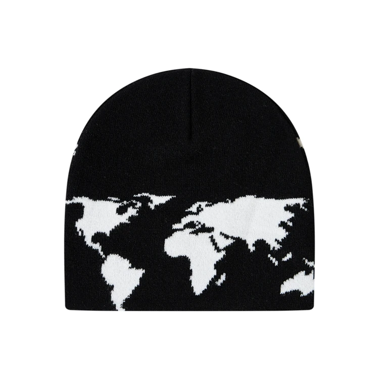 Custom Acrylic All Over Print Beanies Cap Graphic Jacquard Ski Winter Slouchy Hat Beanie - Buy ...