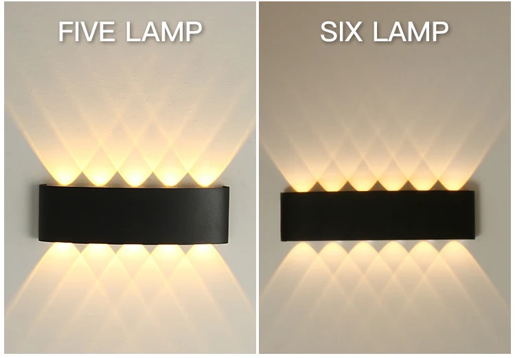 Outdoor Indoor Lighting Wall Lamp Home Decor Lighting Up And Down Wall ...