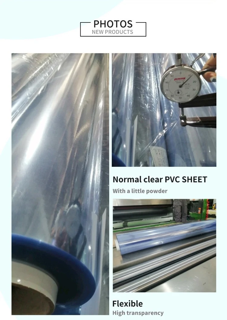 PVC Normal Clear Film - Ideal for Bag Making & Packaging