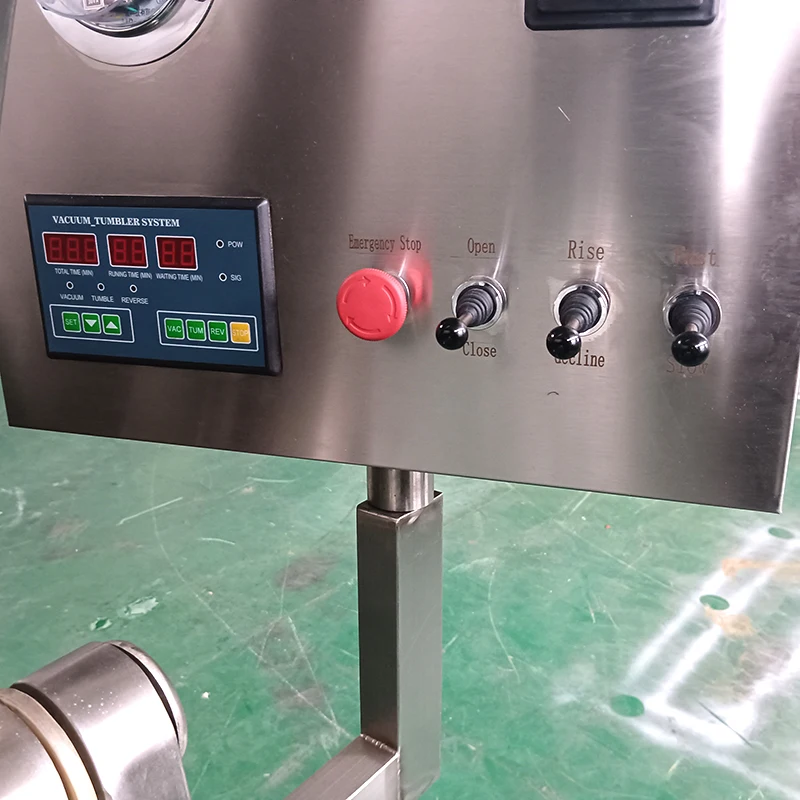 Industrial 300 Liter Automatic Vacuum Meat Marinade Machine Fish Pork ...