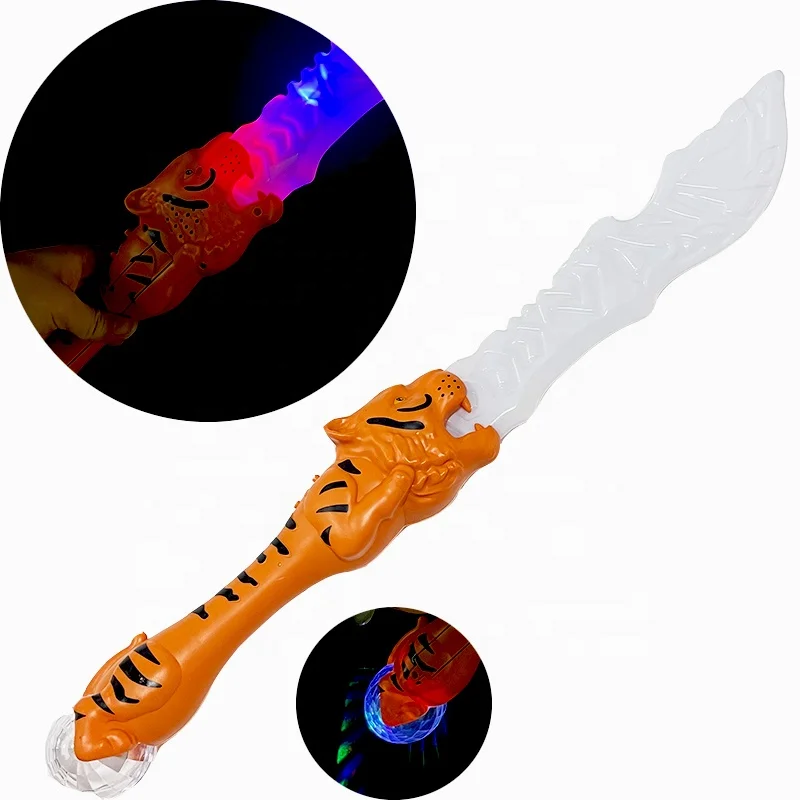 Wholesale LED Sword Multi-Color Light-up Halloween Toys