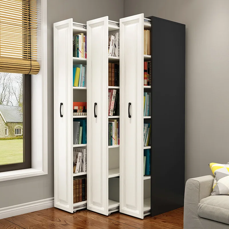New Design Sliding Door Bookcase - Space-Saving Office Furniture