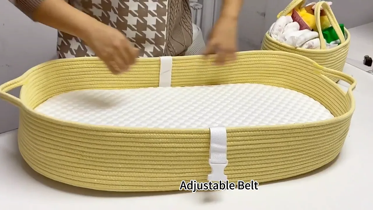 Teddy & Beige Nappy Caddy Organiser - Buy Baby Diaper Caddy Organizer ...