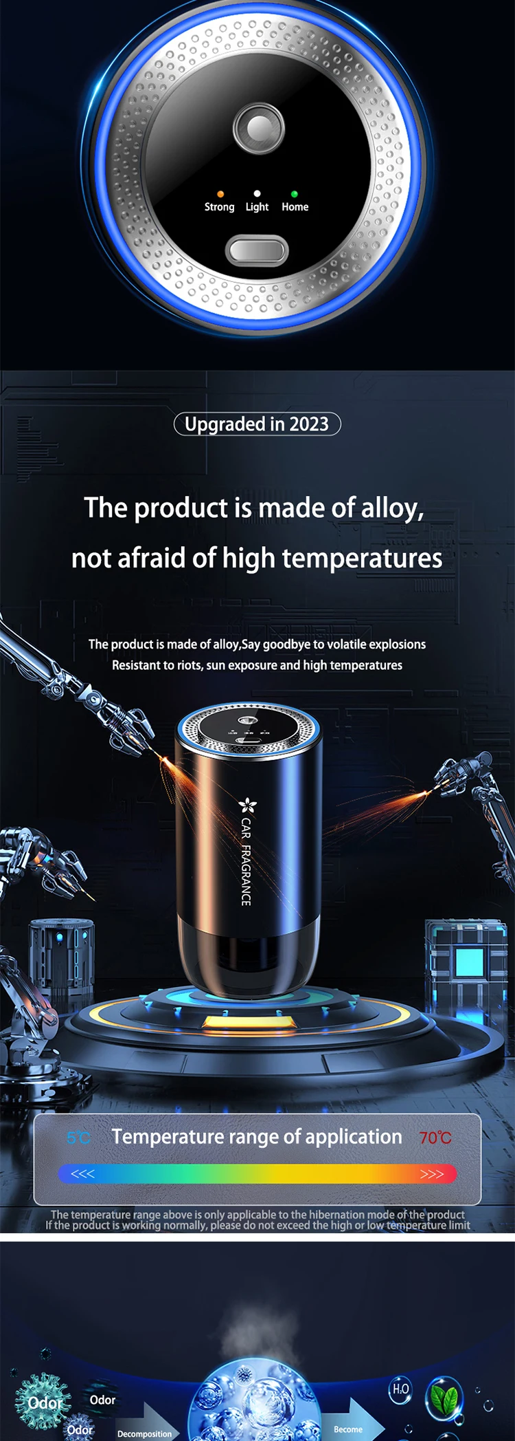 New Design Smart Scent Diffuser Machine Air Freshener Household ...