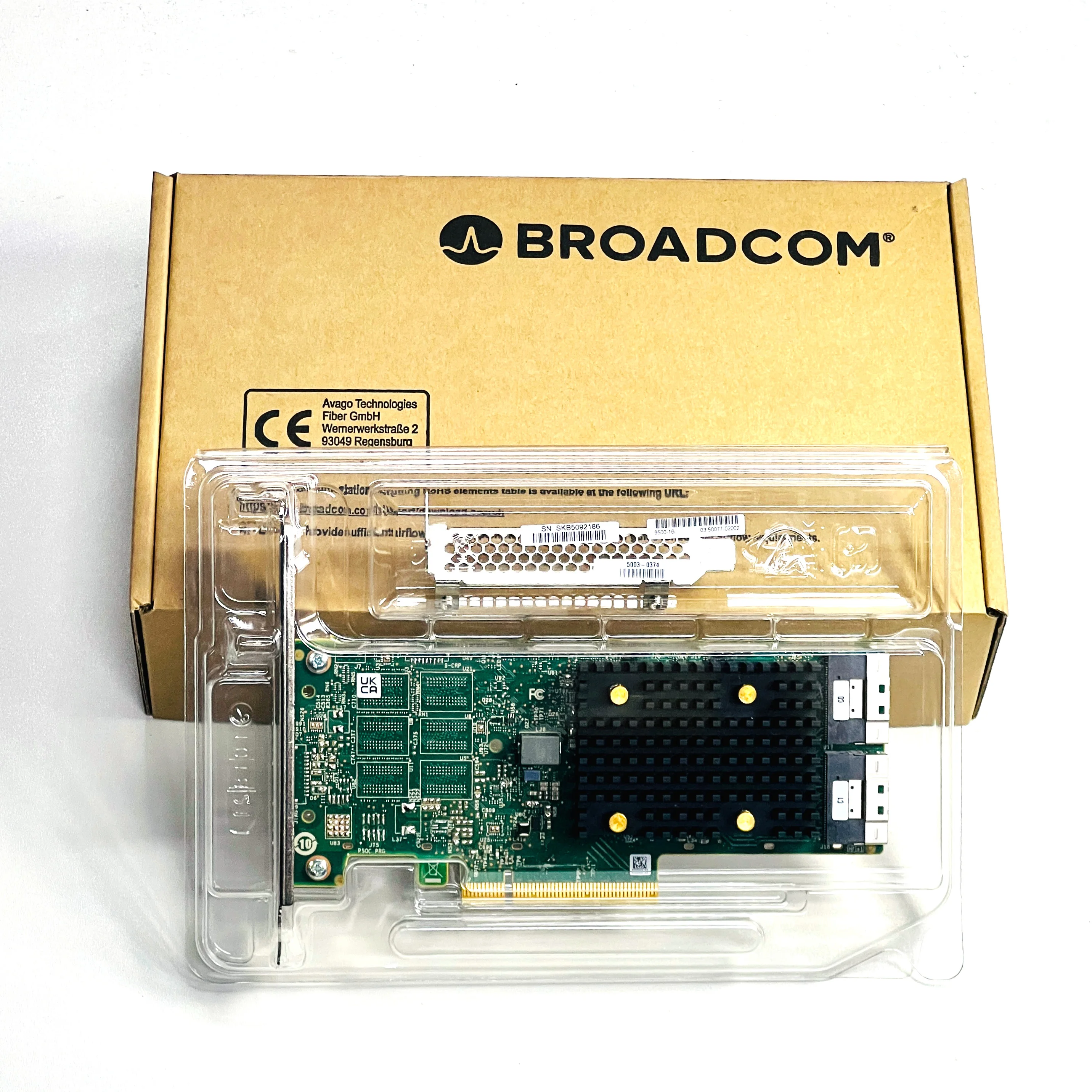 Brand New 9500-8i 12gb/s 8-ports (sff-8654) Pcie X8 Gen 4.0 Tri-mode ...