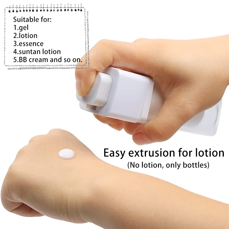 Free Sample Acrylic Serum Lotion Twist up Bottles 15ml 30ml 50ml