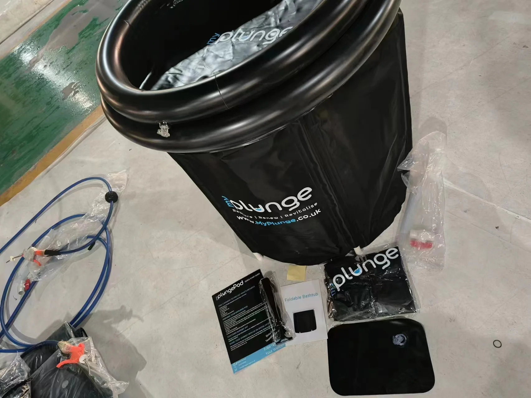 2024 Hot Inflatable Bath Tubs Portable Cold Plunge Ice Bath Spa Buckets ...