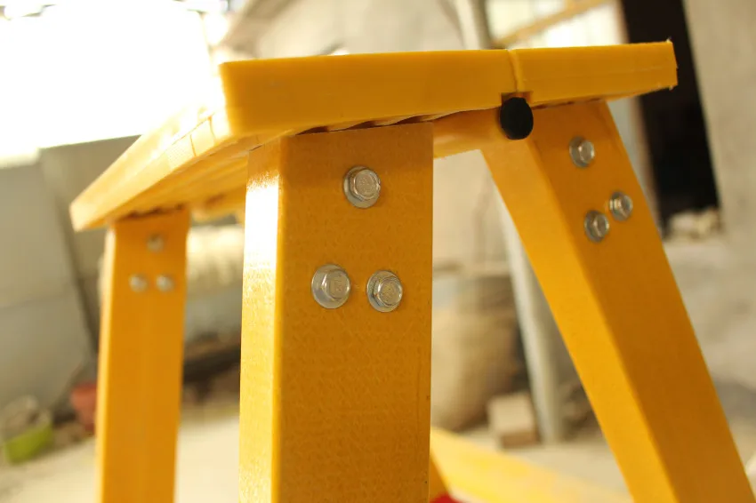 Insulated Herringbone Ladder Fiberglass Folding Ladder Type A Ladder ...