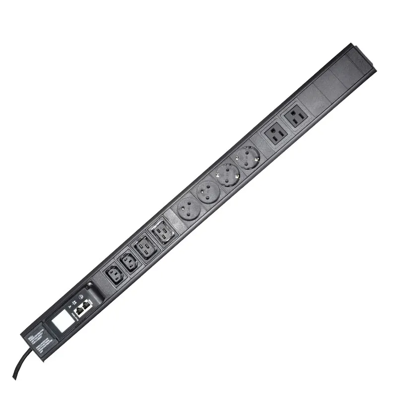220v 16a Network Power Distribution Unit C13 C19 German French Socket Pdu - Buy C13 Pdu,Pdu ...