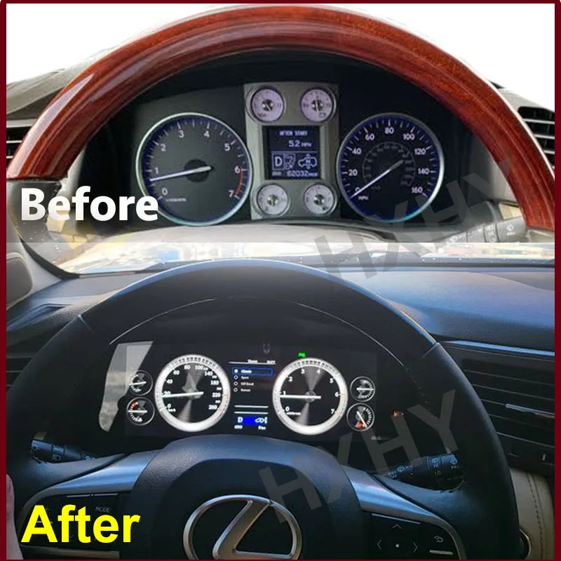 HXHY Latest Original Car Cockpit Panel Instrument Digital Cluster for ...