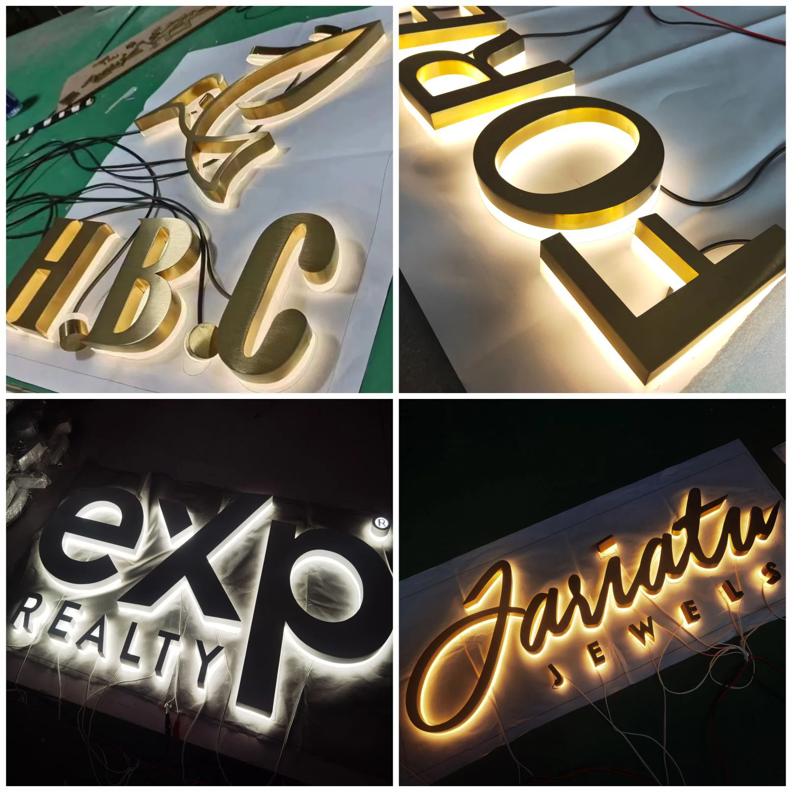 Best 3D logo Backlit Sign Custom Led Display Outdoor Advertising ...