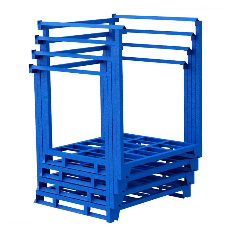 Foldable metal industrial warehouse storage commercial transport welded ...