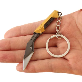 Valorant Composite Knife Mini Zinc Alloy Metal Keychain Toys Multiple ...