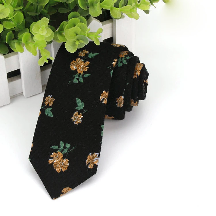 Shop High-Quality 100% Cotton Print Neckties with Private Label