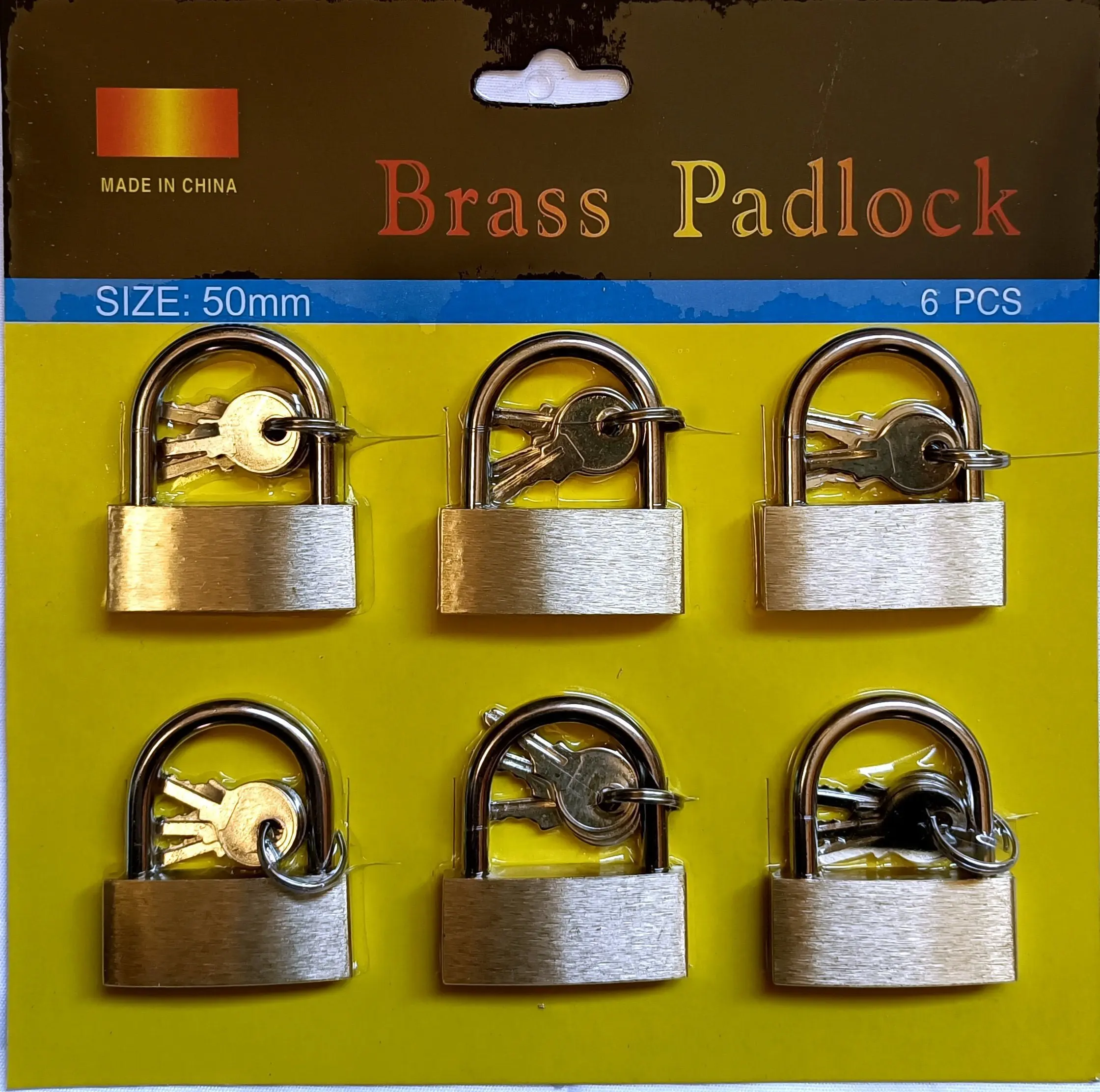 Mini Cheap Small 20mm Brass Padlock Set in Yiwu Market
