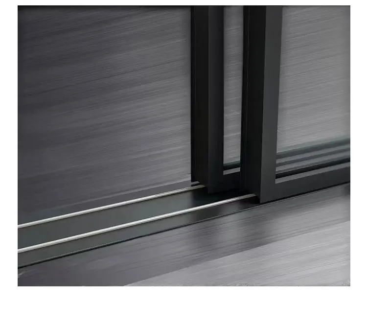 Custom Panorama Sliding Door Extremely Narrow Thin Home Office Interior ...