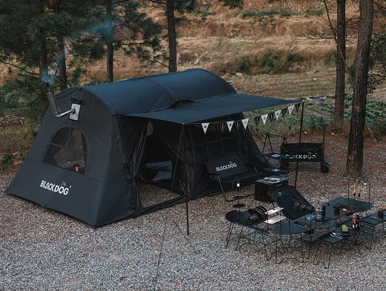 Blackdog Outdoor Camping Inflatable Tent - 4-Season Comfort