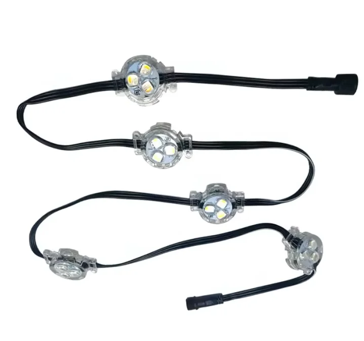 SMD5050 RGBW Led Pixel Point Light 30mm 12v IP68 Facade Lighting ...