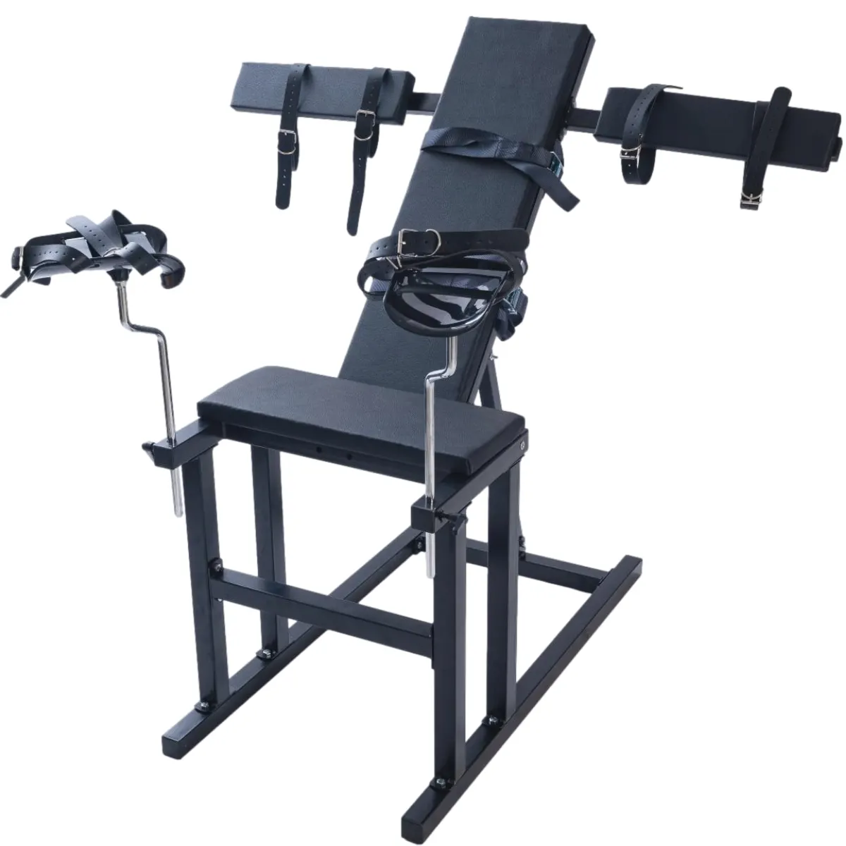 Adjustable BDSM Restraint Chair with Handcuffs for Adult Games ...
